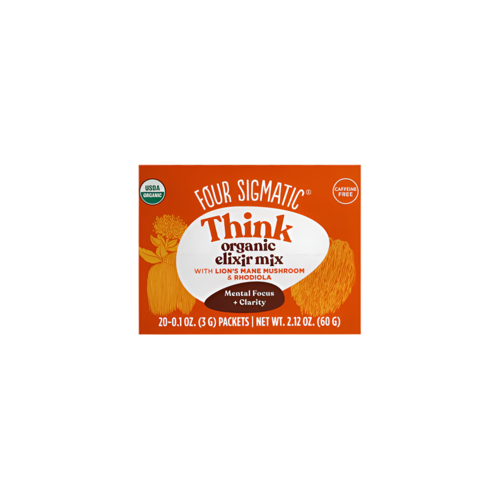 Four Sigmatic Think Organic Elixir Mix with Lion's Mane Mushroom – The ...