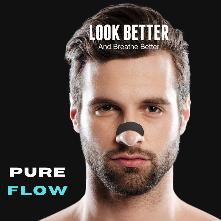 PureFlow Nasal Strips | Clear Breathing for Better Sleep